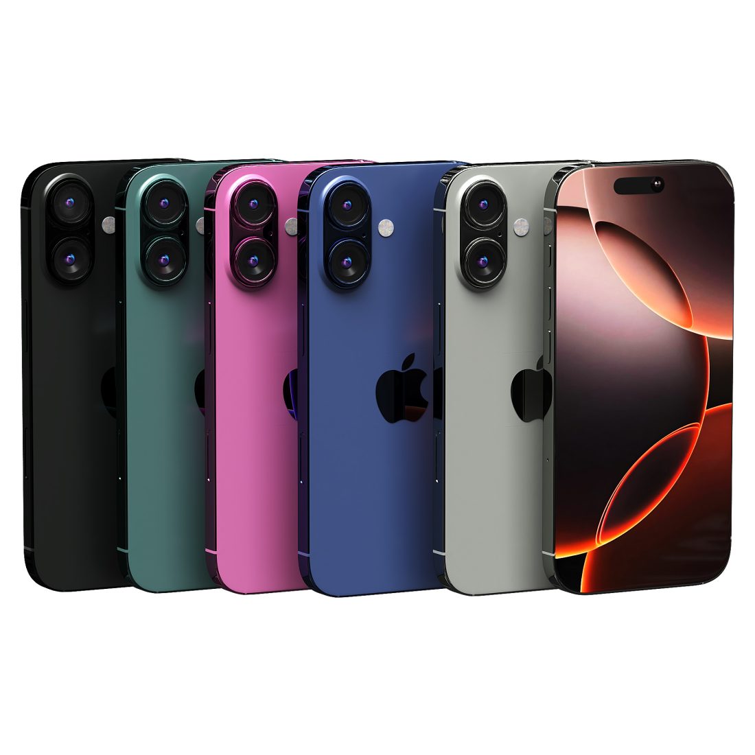 Iphone 16 - 3D Model for VRay, Corona