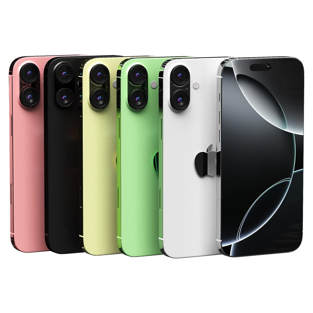 Iphone 16 - 3D Model for VRay, Corona