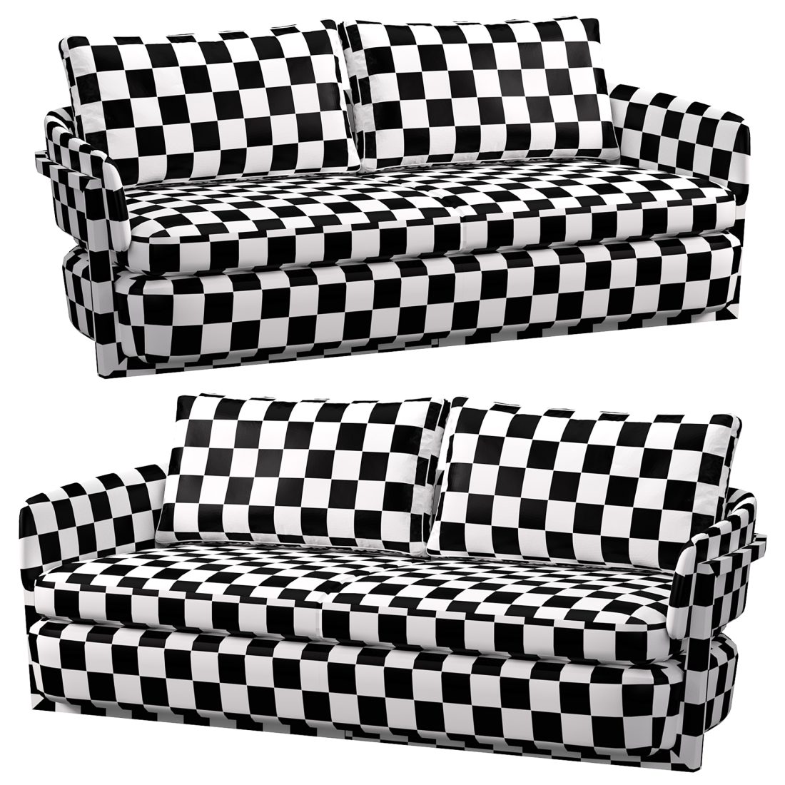 Arena Sofa By Porada - 3D Model for Corona