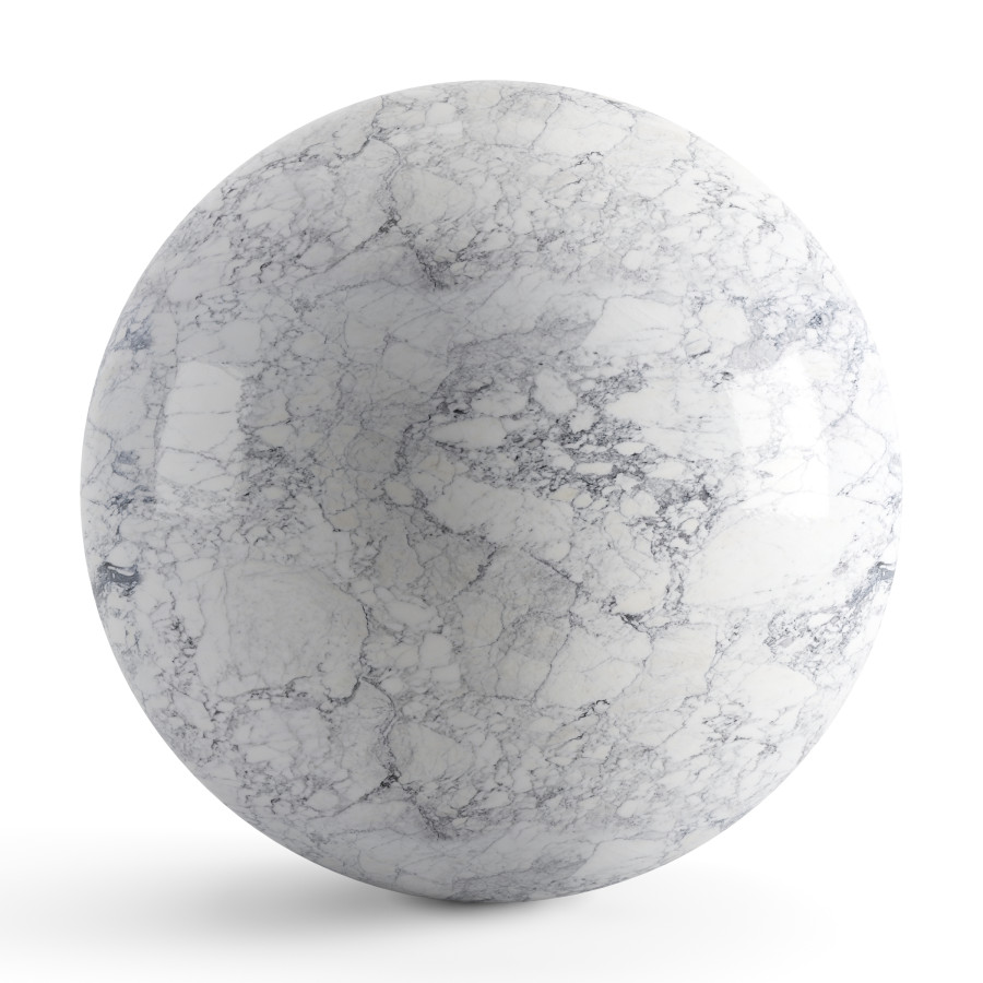 Seamless Arabescato Marble Material Texture / PBR Material | CGMood