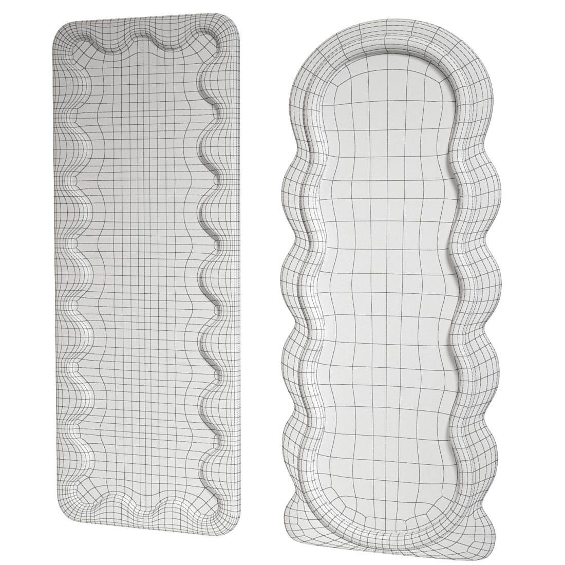 Aliexpress Full Body Mirror 7 - 3D Model for VRay, Corona