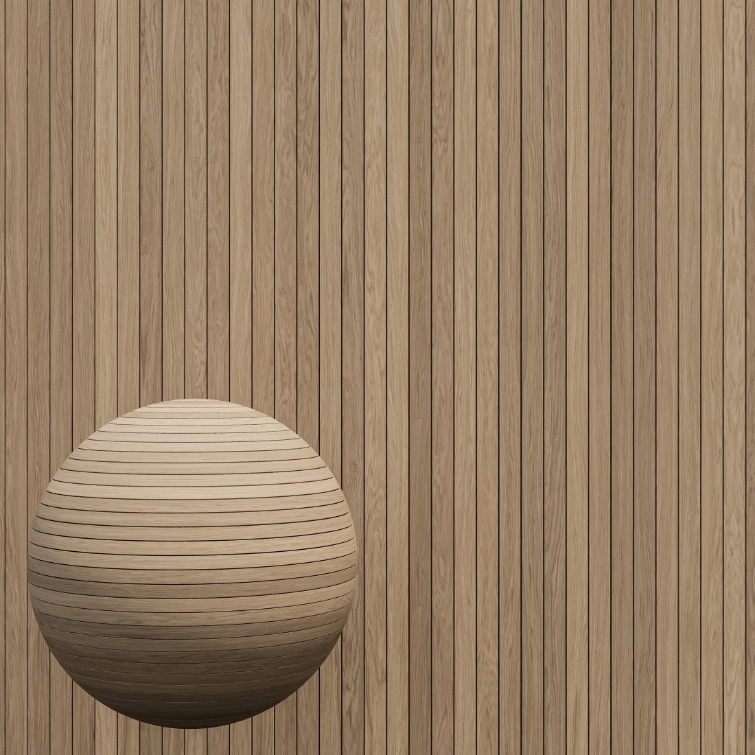 Wood Planks 02 - 3D Model for VRay, Corona