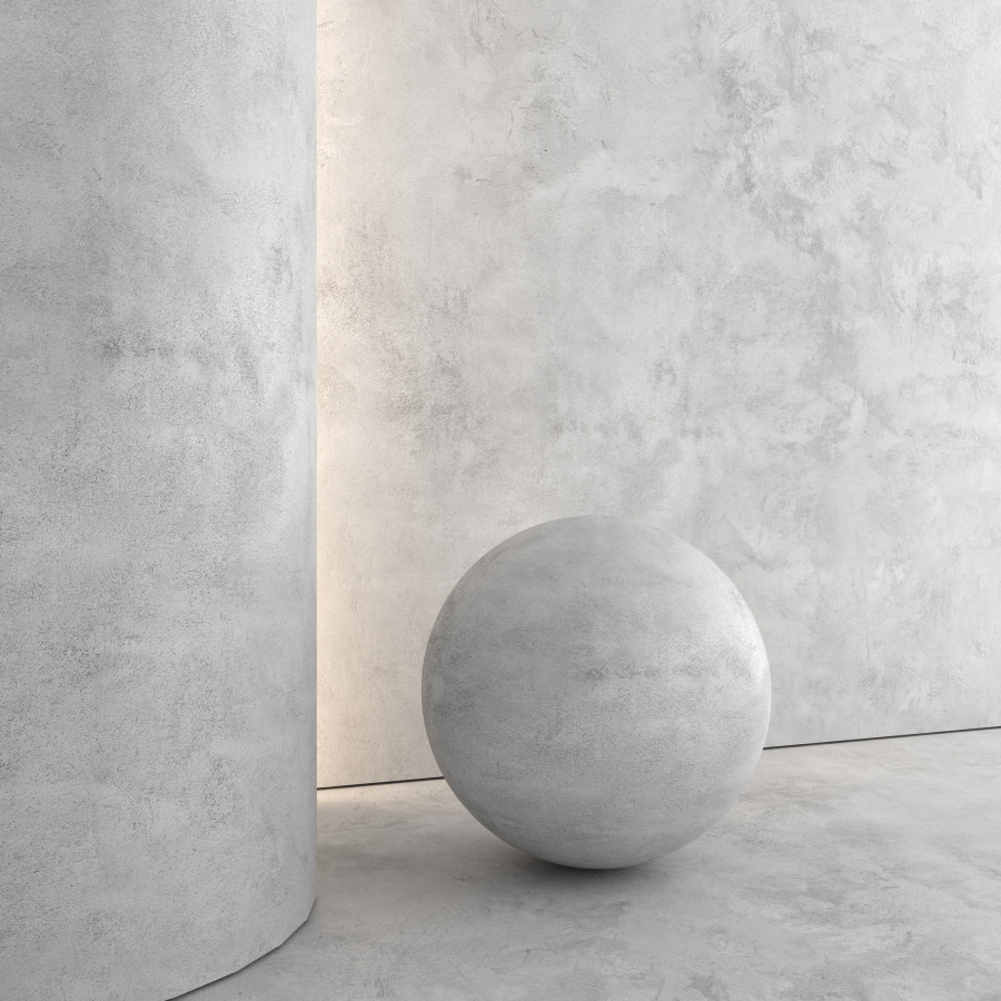 Decorative Concrete 30 - 3D Model for VRay, Corona