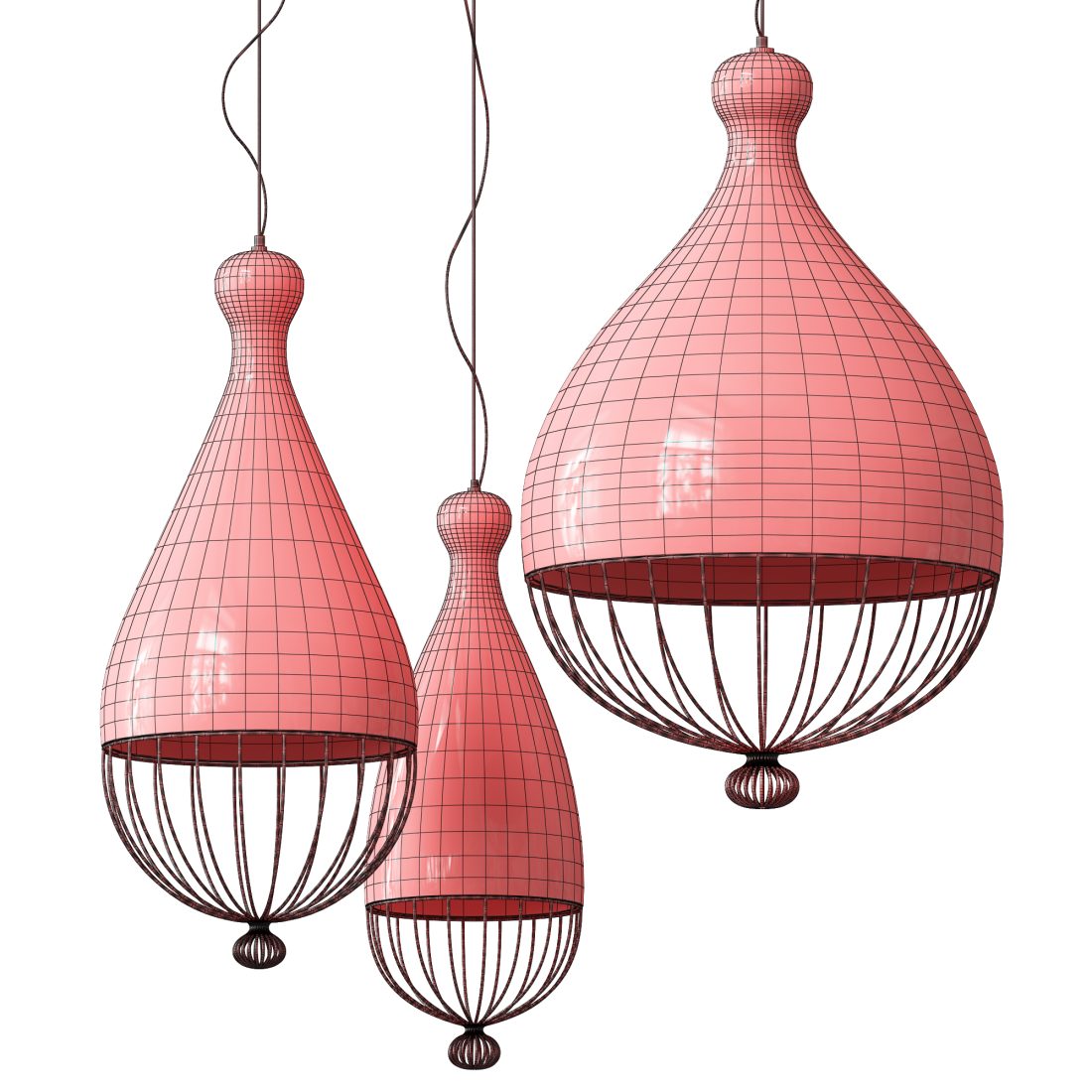 Karman Le Trulle Pendant Lamp 3D Model for VRay | CGMood