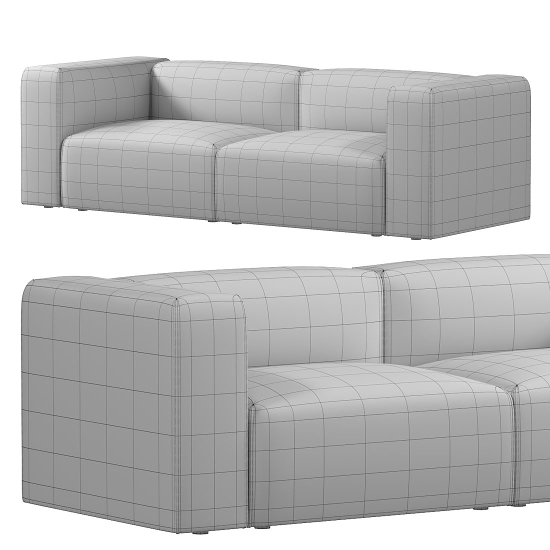Spring Sofa By Patricia Urquiola 3D Model for Corona | CGMood