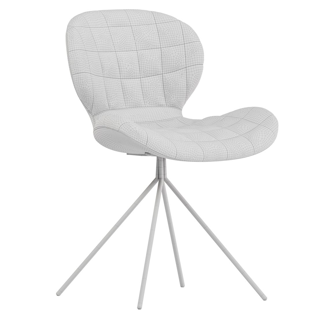 Chair Omg - 3D Model for VRay, Corona