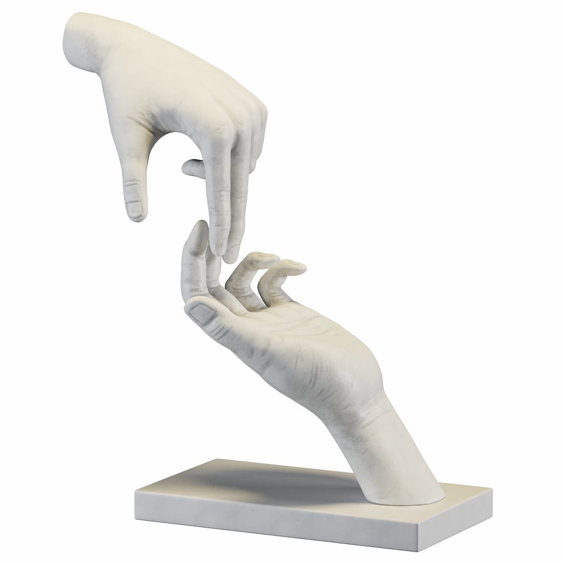 Hand Sculpture - 3D Model for Corona