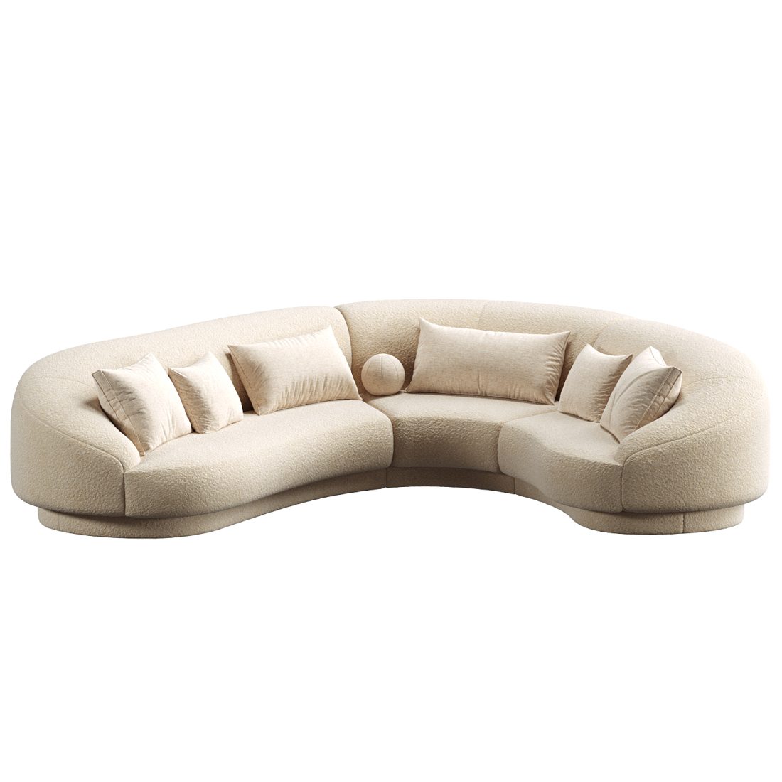 Vladmir Kagan Cloud Sectional Sofa - 3D Model for Corona