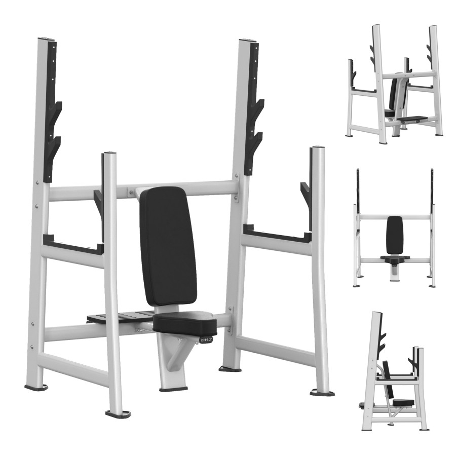 E7051 Olympic Seated Bench Dhz Fitness Equipment - 3D Model for Corona