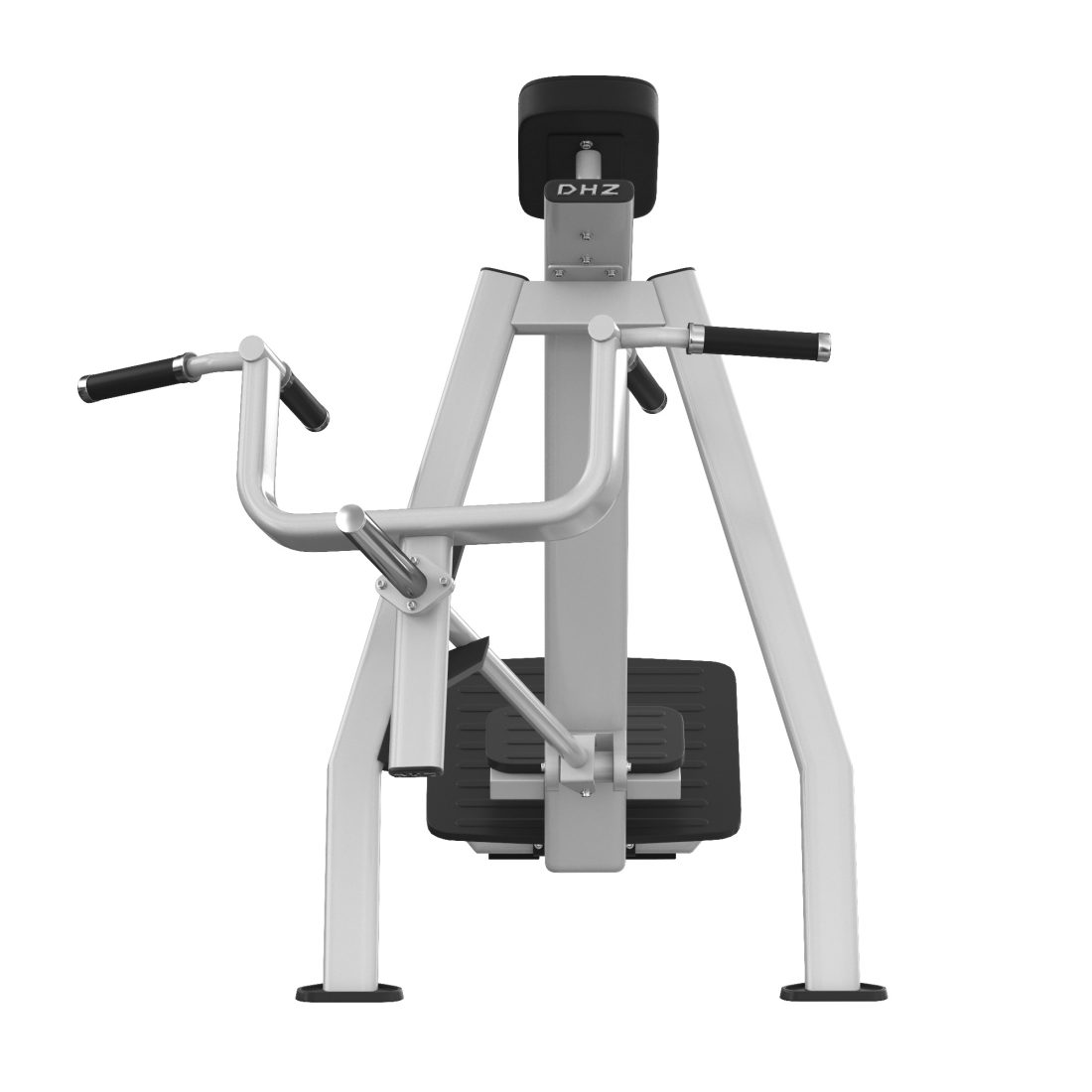 E7061 Incline Level Row Dhz Fitness Equipment - 3D Model for VRay, Corona