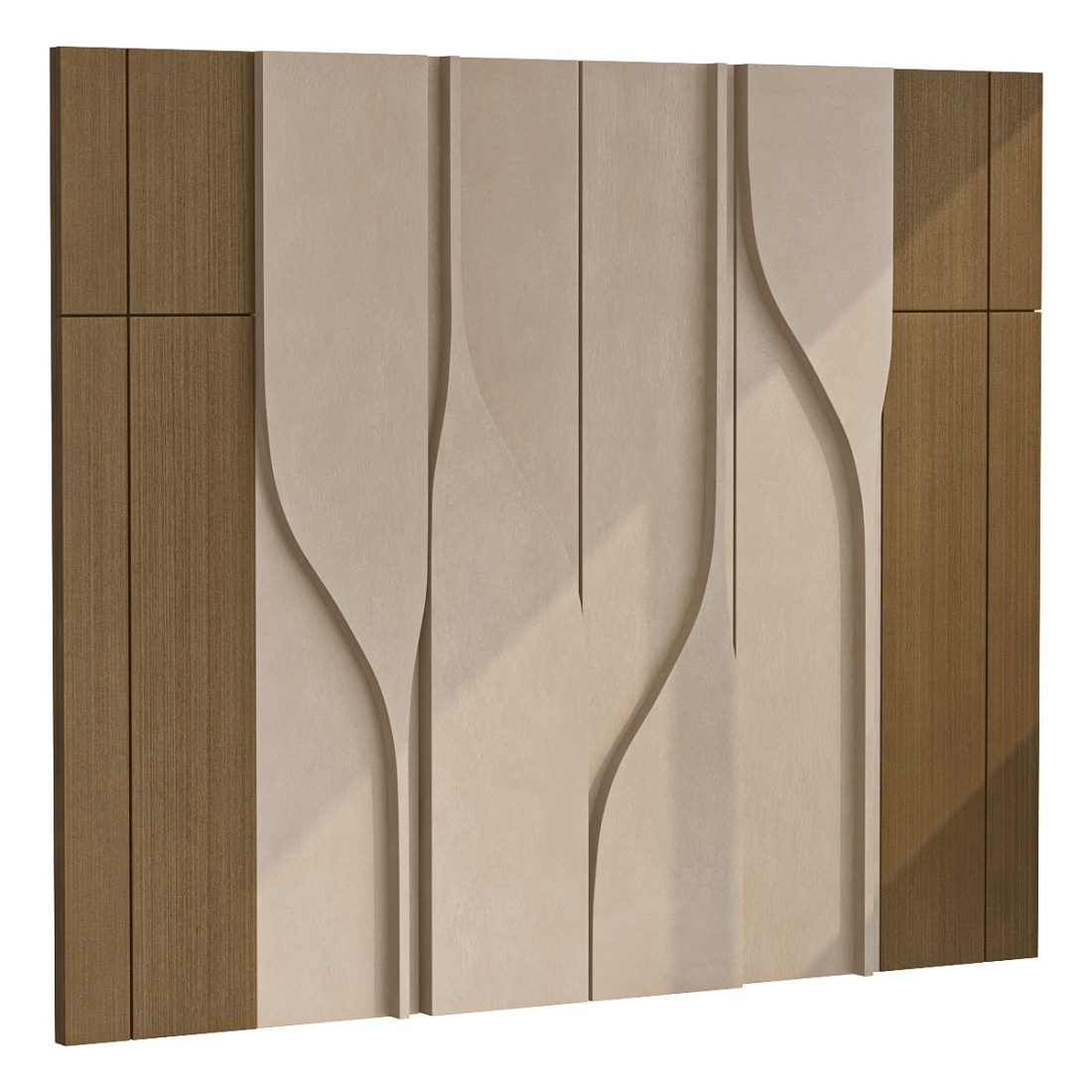 3d Wall Panel 03 - 3D Model for VRay