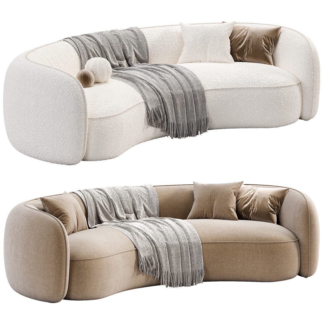 3sitzer Larna 3D Model for Corona | CGMood
