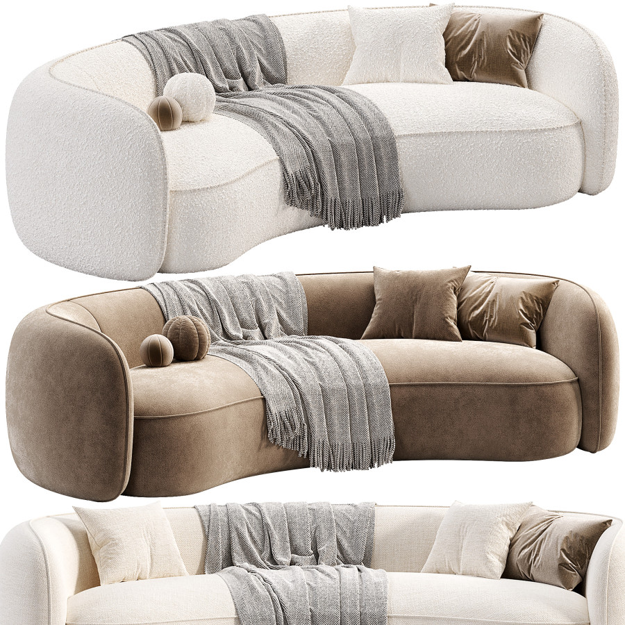 3sitzer Larna 3D Model for Corona | CGMood