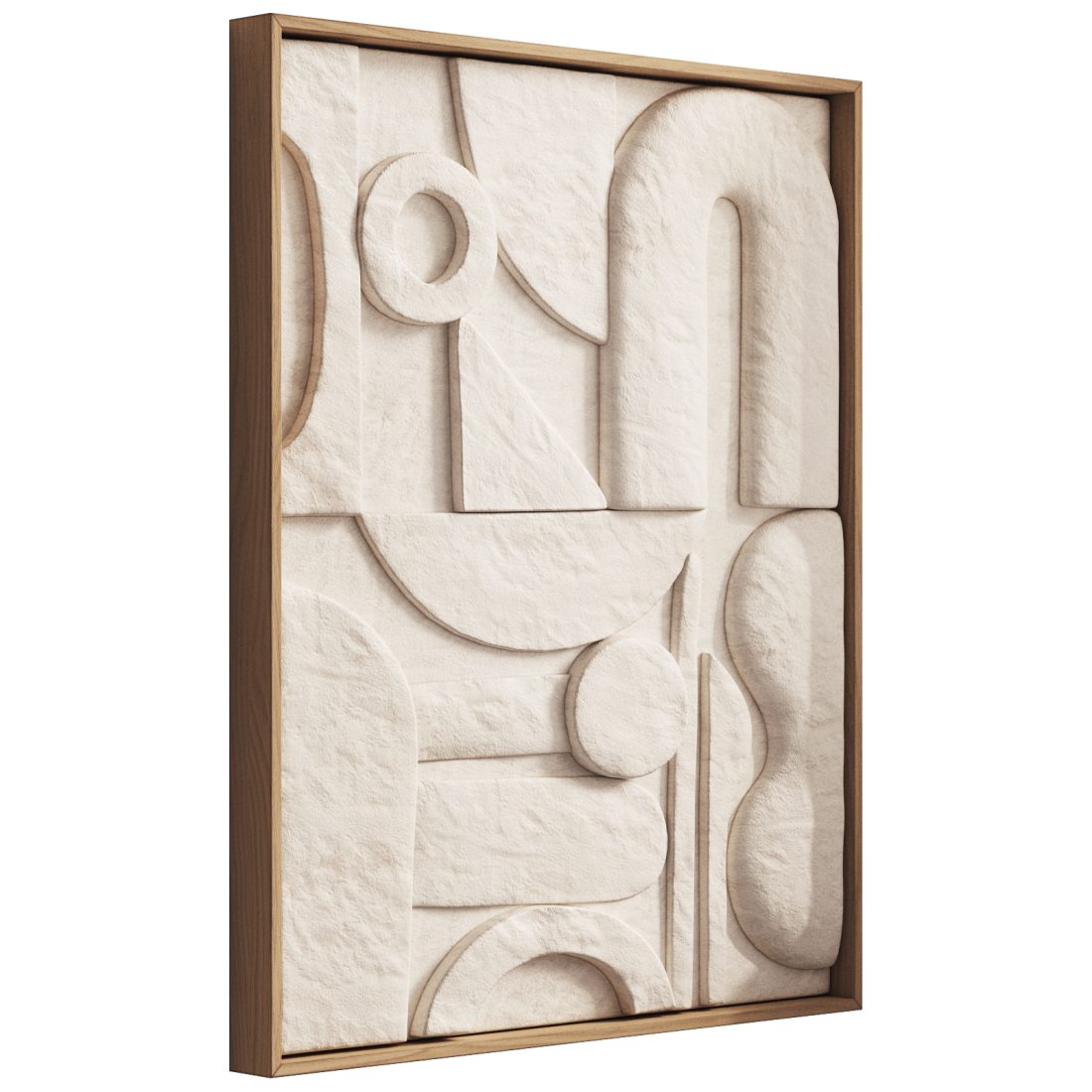 Gypsum Wall Art 2 3D Model for VRay, Corona | CGMood