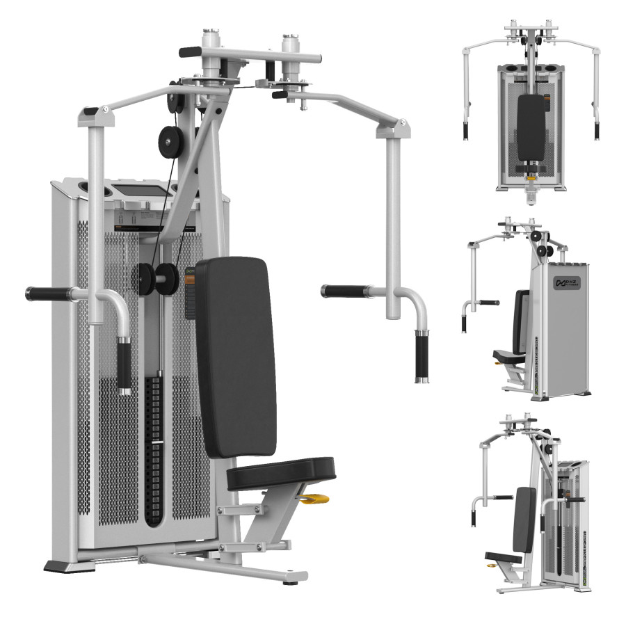 E7007a Pearl Delt Pec Fly Dhz Fitness Equipment 3D Model for VRay ...