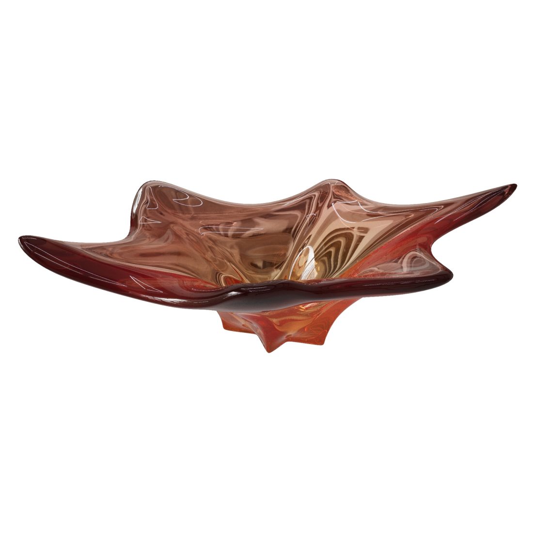 Cristallo Venezia Murano Italy Art Glass Vase - 3D Model for Corona