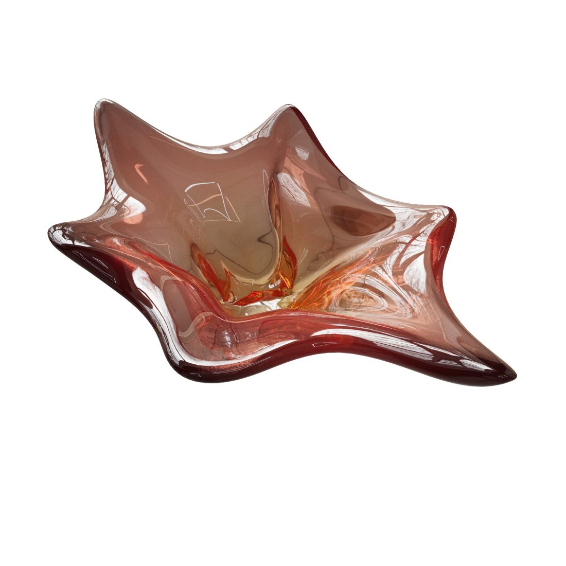 Cristallo Venezia Murano Italy Art Glass Vase - 3D Model for Corona