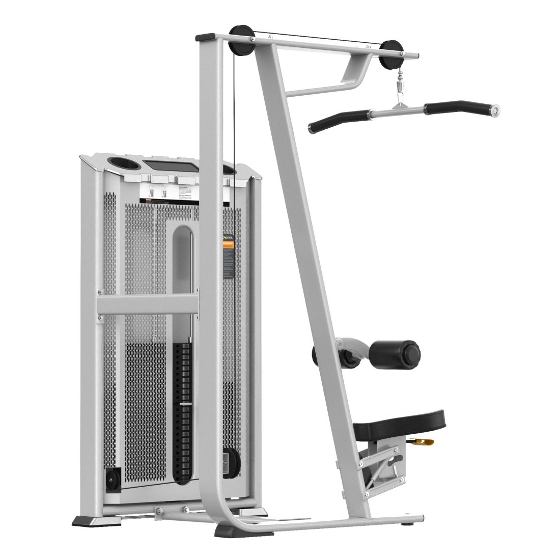 E7012a Lat Pulldown Dhz Fitness Equipment - 3D Model for VRay, Corona