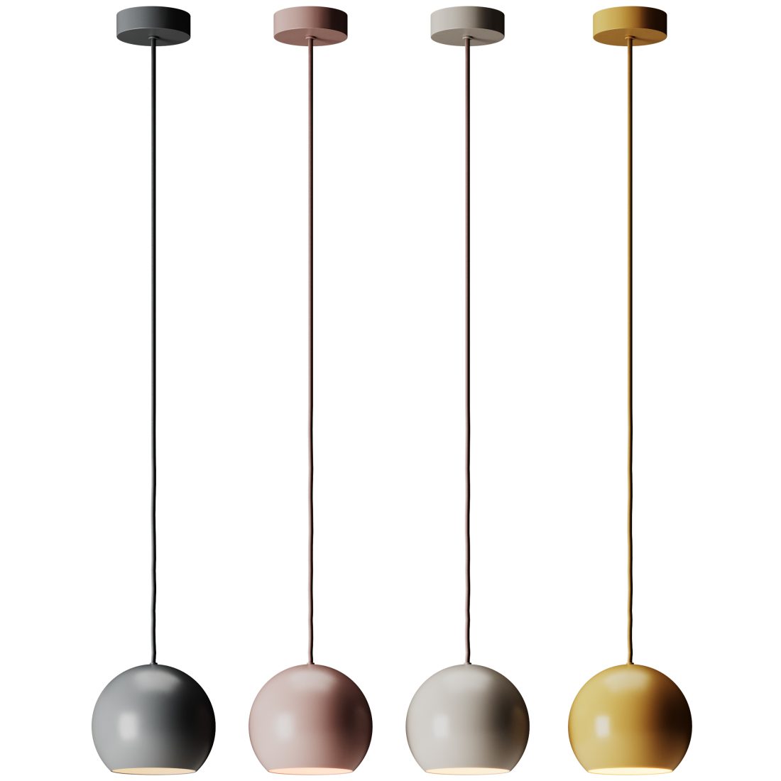Nelly Pendant Lamp By Robin 3D Model for Corona | CGMood