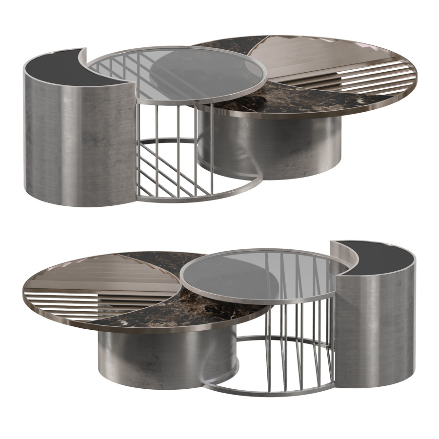 Sole Center Table By Elve Luxury - 3D Model for Corona