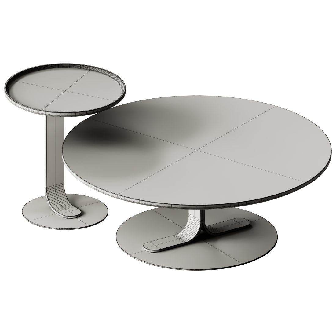 Bbb Italia Filippo Coffee Table 3D Model for Corona | CGMood