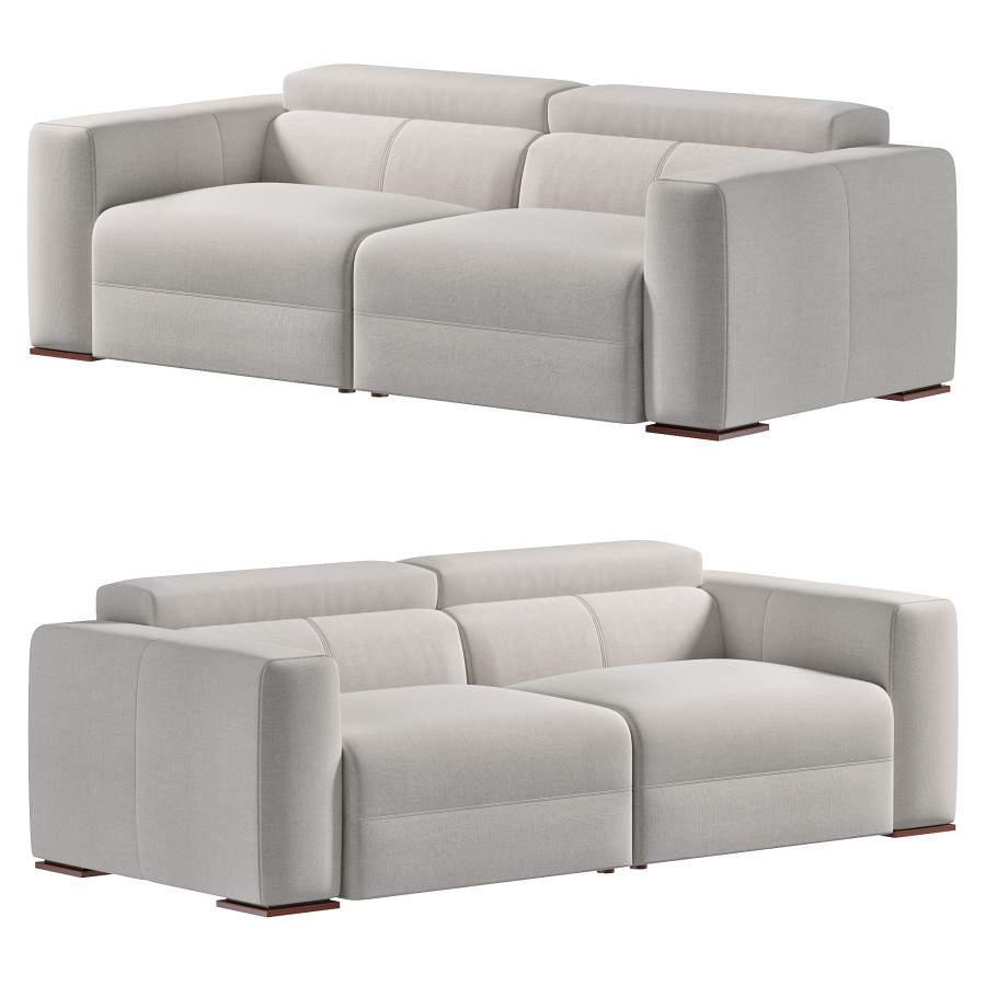 Balance Sofa By Nattuzi - 3D Model for Corona