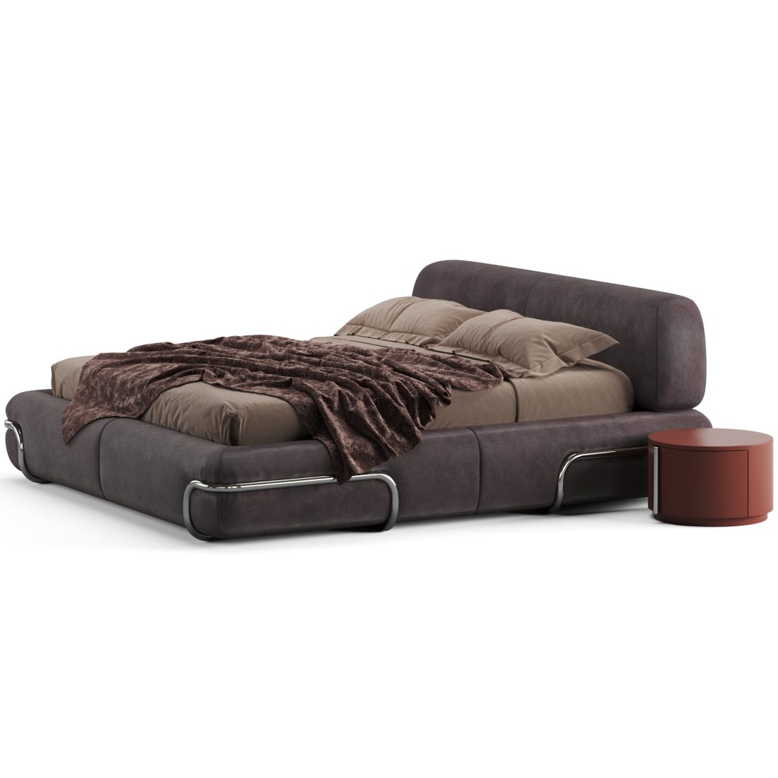 Baxter So Soft Bed 3D Model for VRay, Corona | CGMood