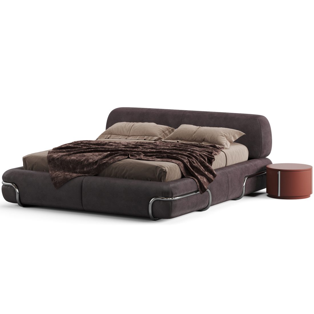 Baxter So Soft Bed 3D Model for VRay, Corona | CGMood