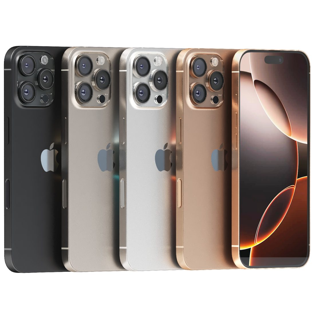 Iphone 16 Pro 3D Model for VRay, Corona | CGMood