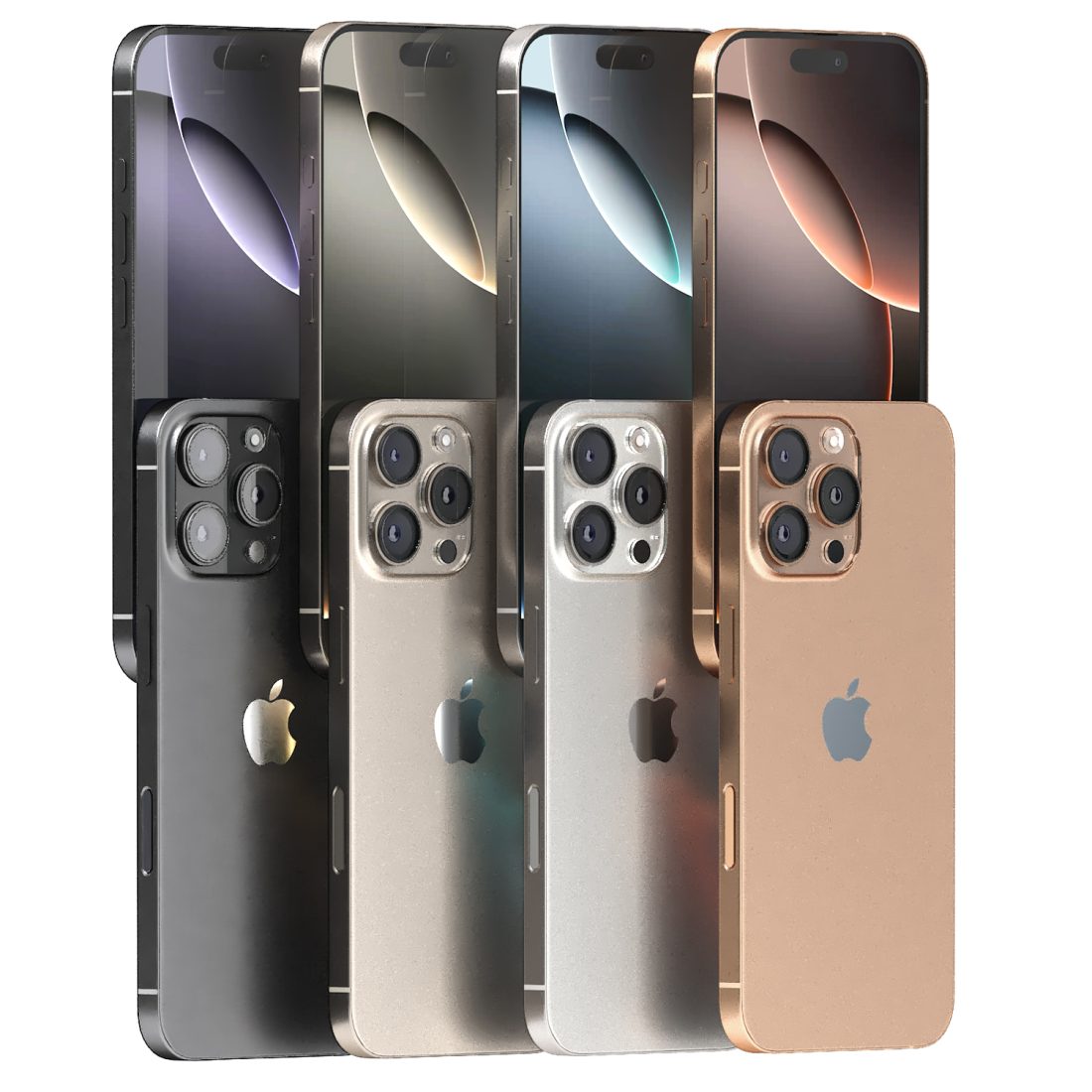 Iphone 16 Pro 3D Model for VRay, Corona | CGMood