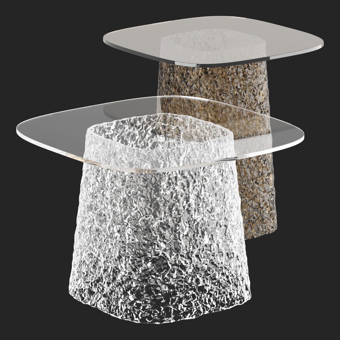 Fiam Italia Macrame | Table 3D Model for Corona | CGMood