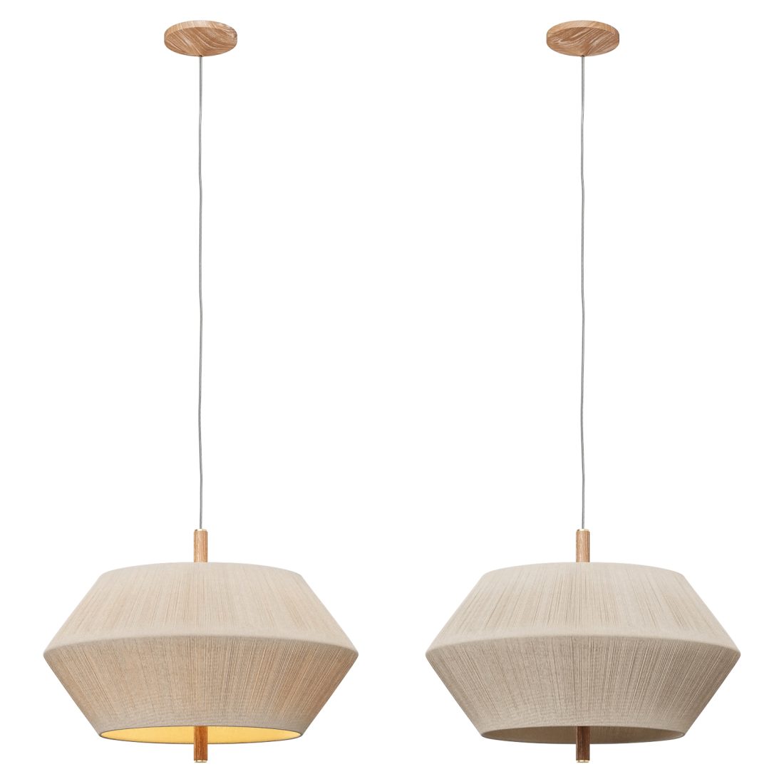 Cb2 Totora Pendant Light - 3D Model for VRay, Corona