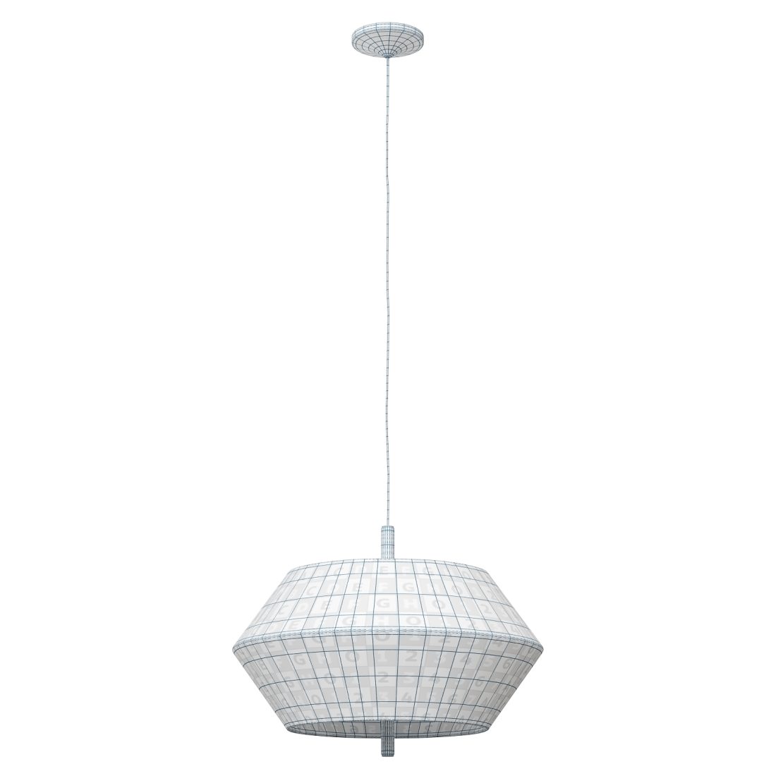 Cb2 Totora Pendant Light - 3D Model for VRay, Corona