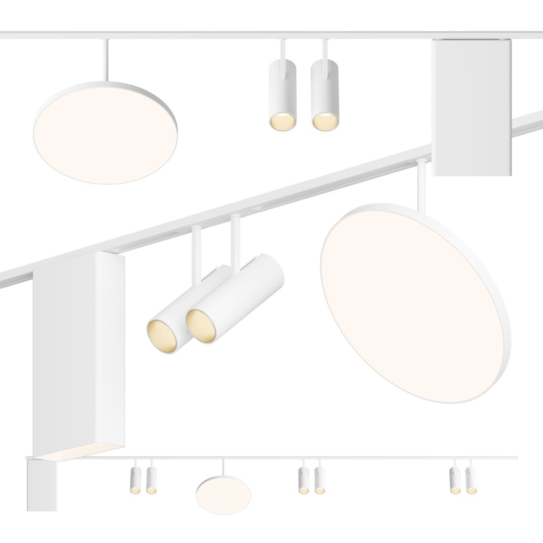 Flos Zero Track | Track Light 3D Model for Corona | CGMood