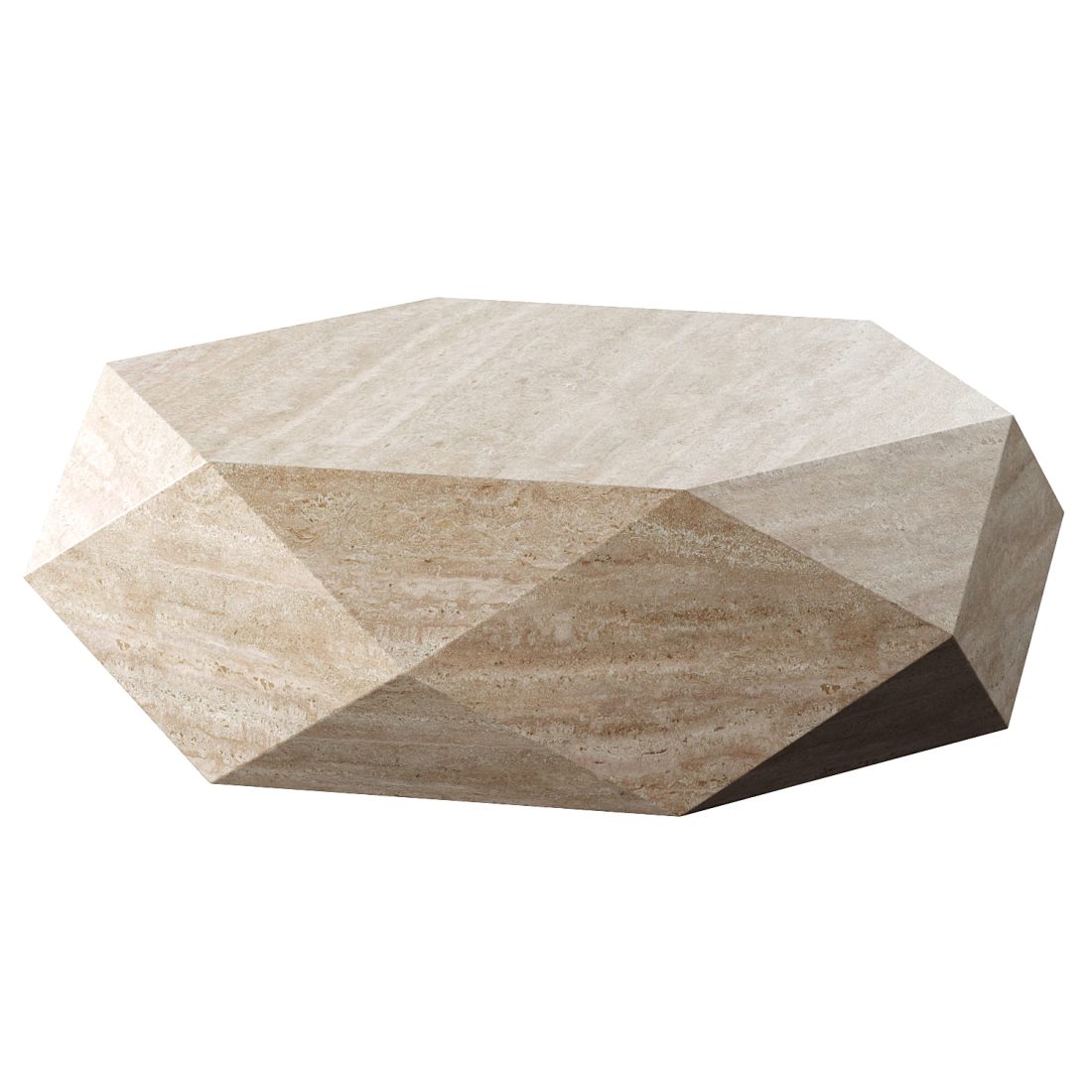 Marble Diamond Designer Coffee Table 3D Model for Corona | CGMood