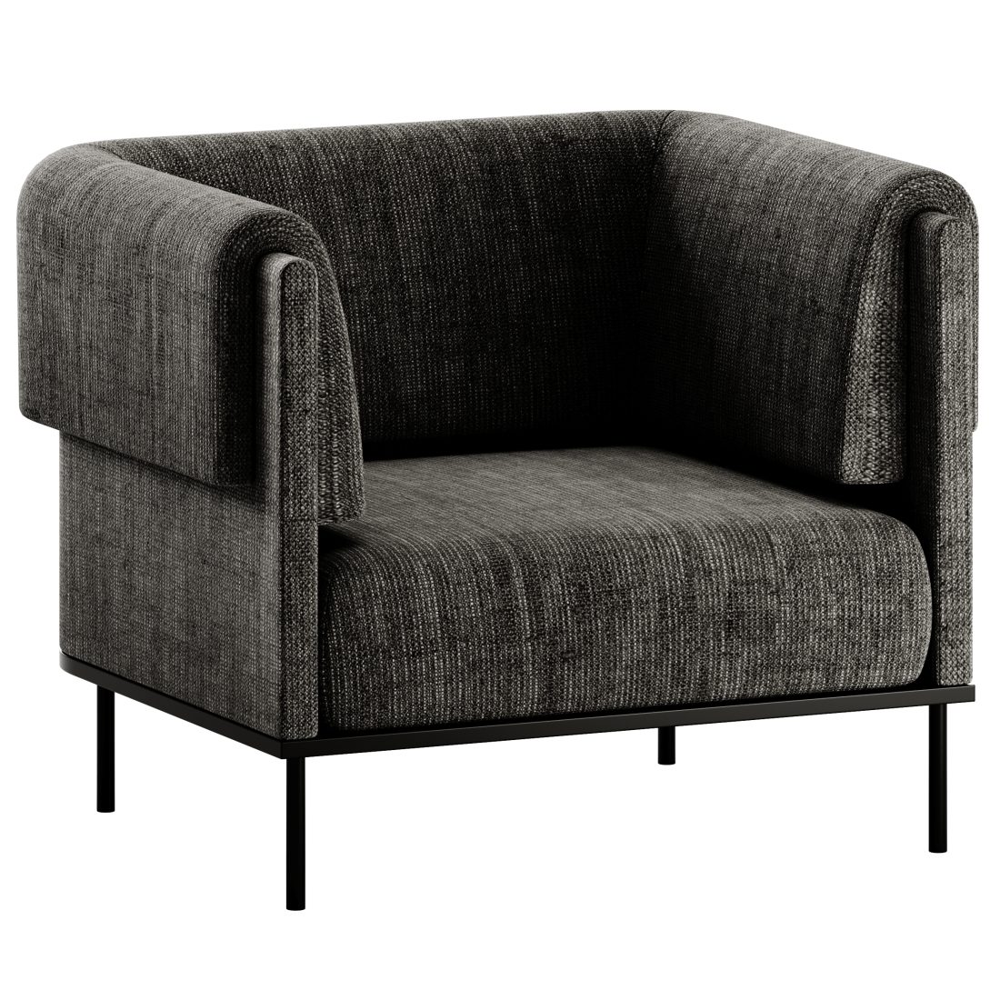 Adrenalina Ombra Armchair - 3D Model for Corona