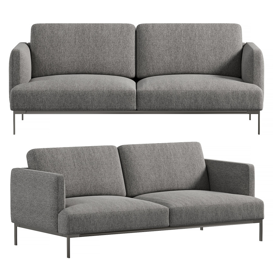 Estro Sofa By Natuzzi - 3D Model for Corona