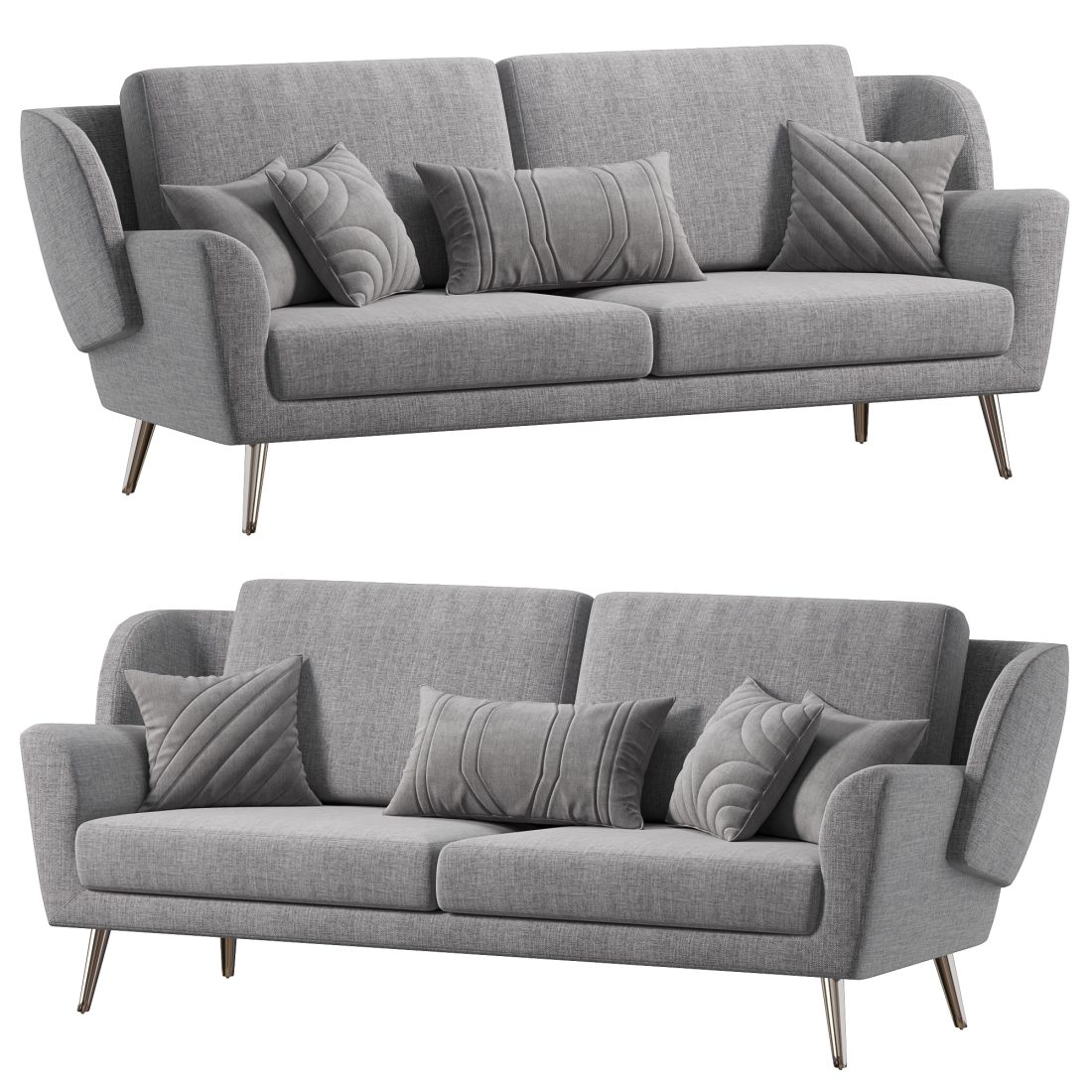 Leuca Sofa By Natuzzi Italia - 3D Model for Corona