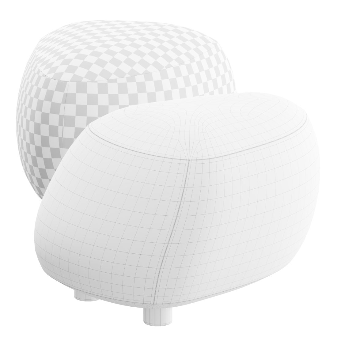 Moroso Pebble Rubble | Poof 3D Model for Corona | CGMood