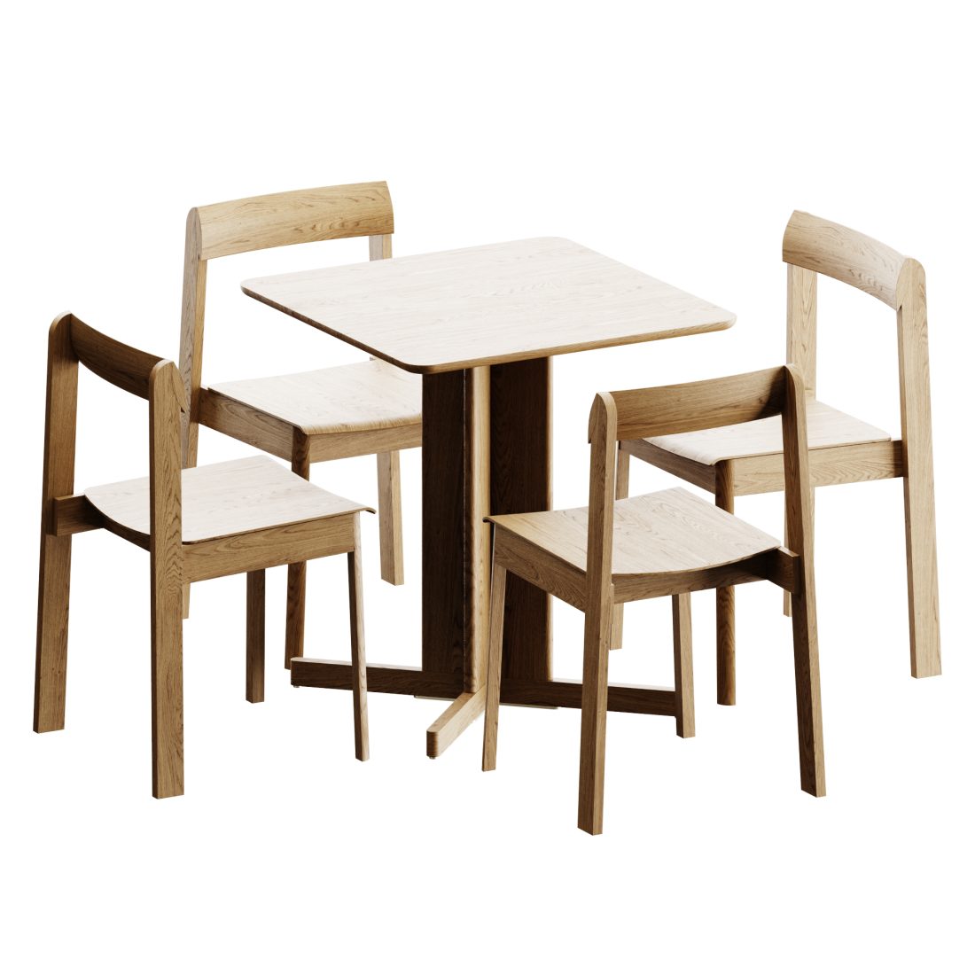 Quatrefoil | Table + Chair 3D Model for Corona | CGMood