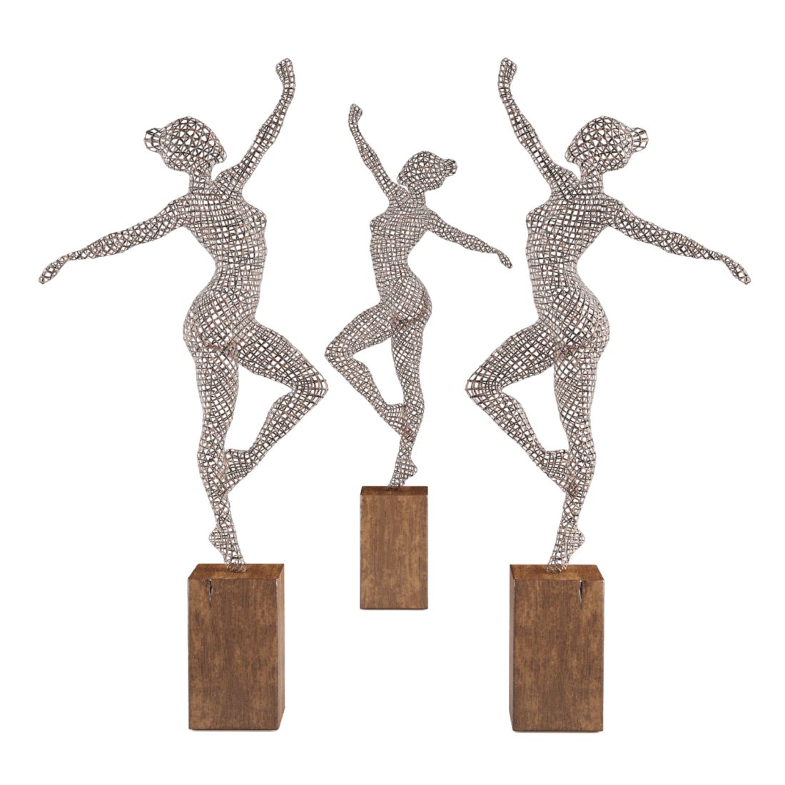 Dancing Woman Figure Sculpture 3D Model for VRay, Corona | CGMood