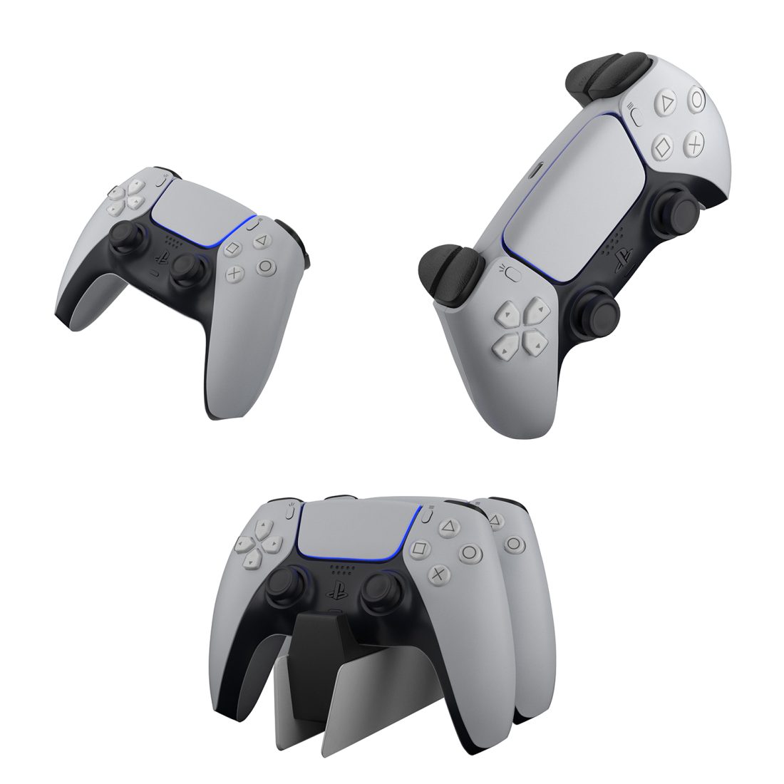 Sony Playstation 5 Pro / Pulse Elite / Dualsense 3D Model for VRay ...