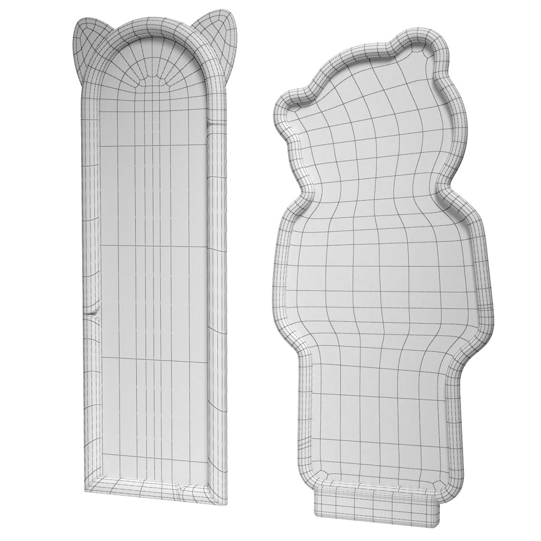 Aliexpress Full Body Mirror 8 - 3D Model for VRay, Corona