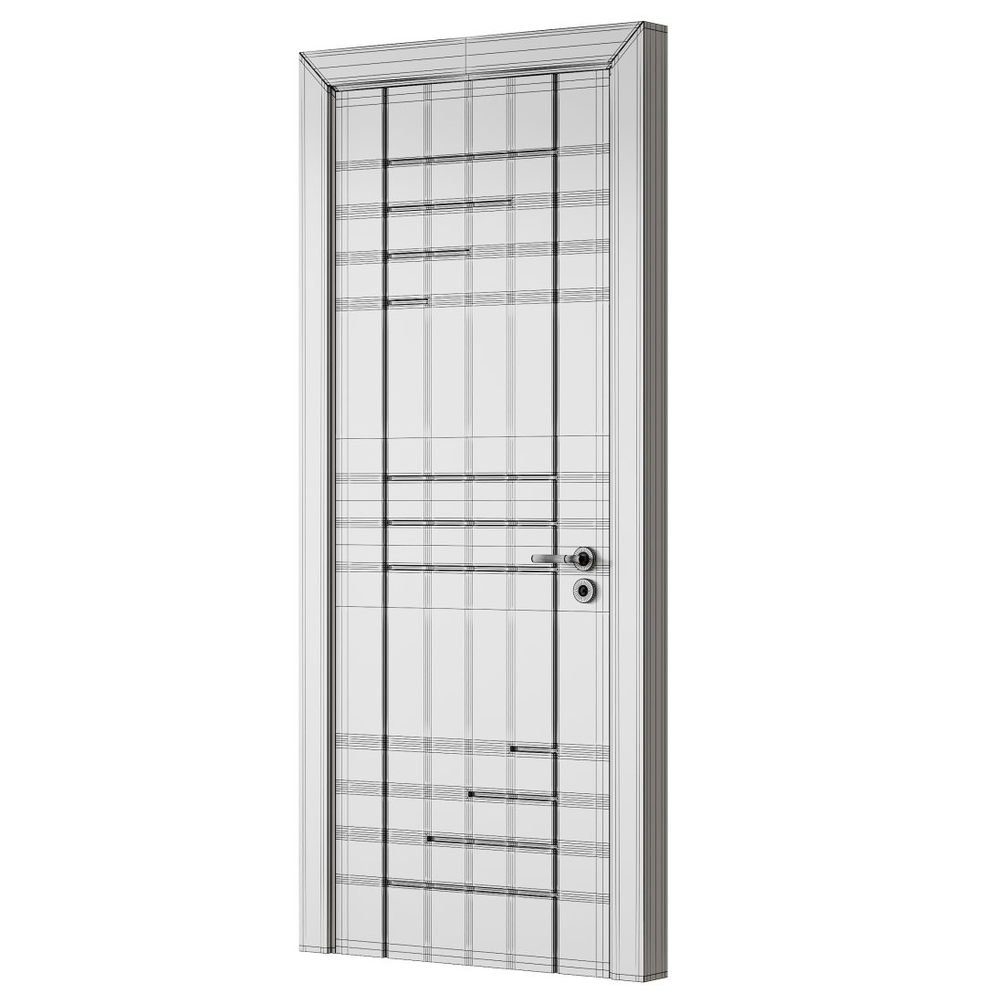 Gk 645 Interior Door 3D Model for Corona | CGMood