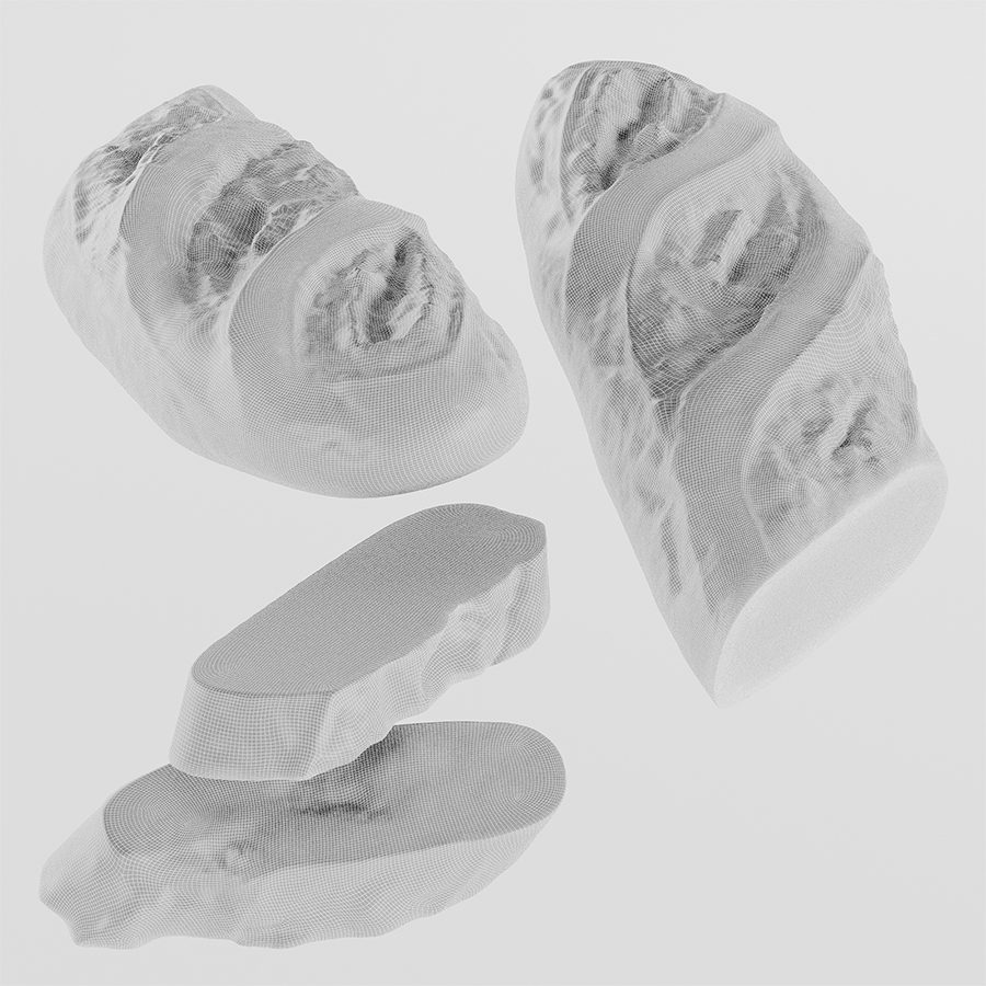 Bread 3D Model for Corona | CGMood