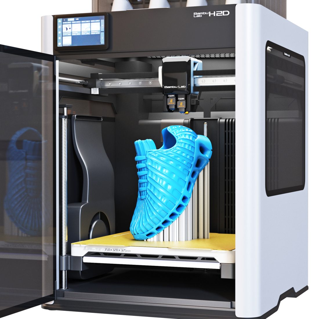 3d Printer Bambu Lab H2d 3D Model for VRay, Corona | CGMood