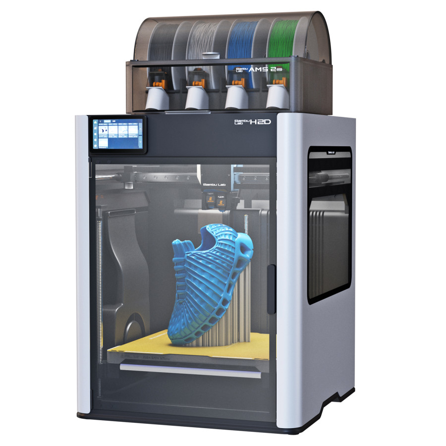 3d Printer Bambu Lab H2d 3D Model for VRay, Corona | CGMood
