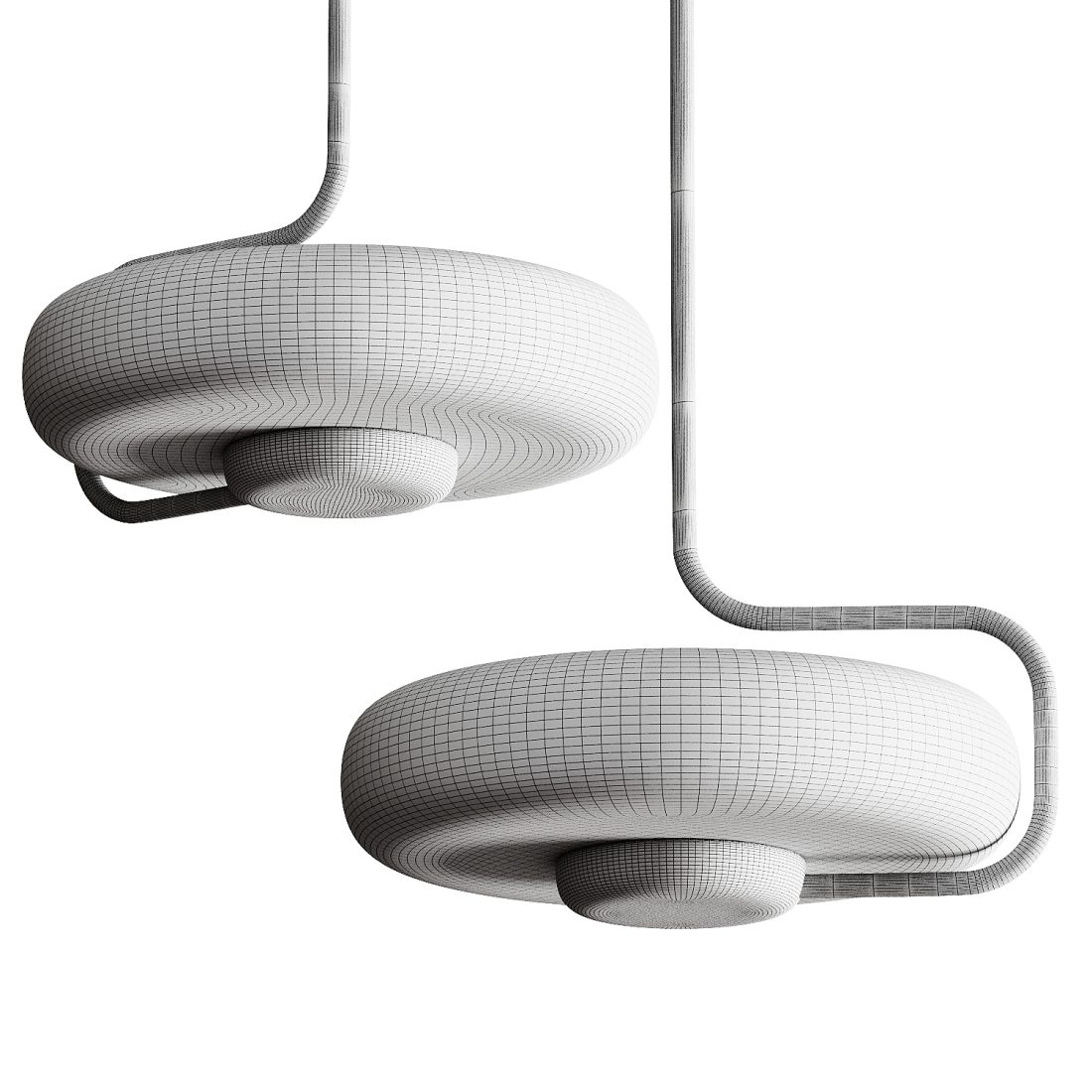 Kdln Tratto Pendant Lamp - 3D Model for VRay, Corona