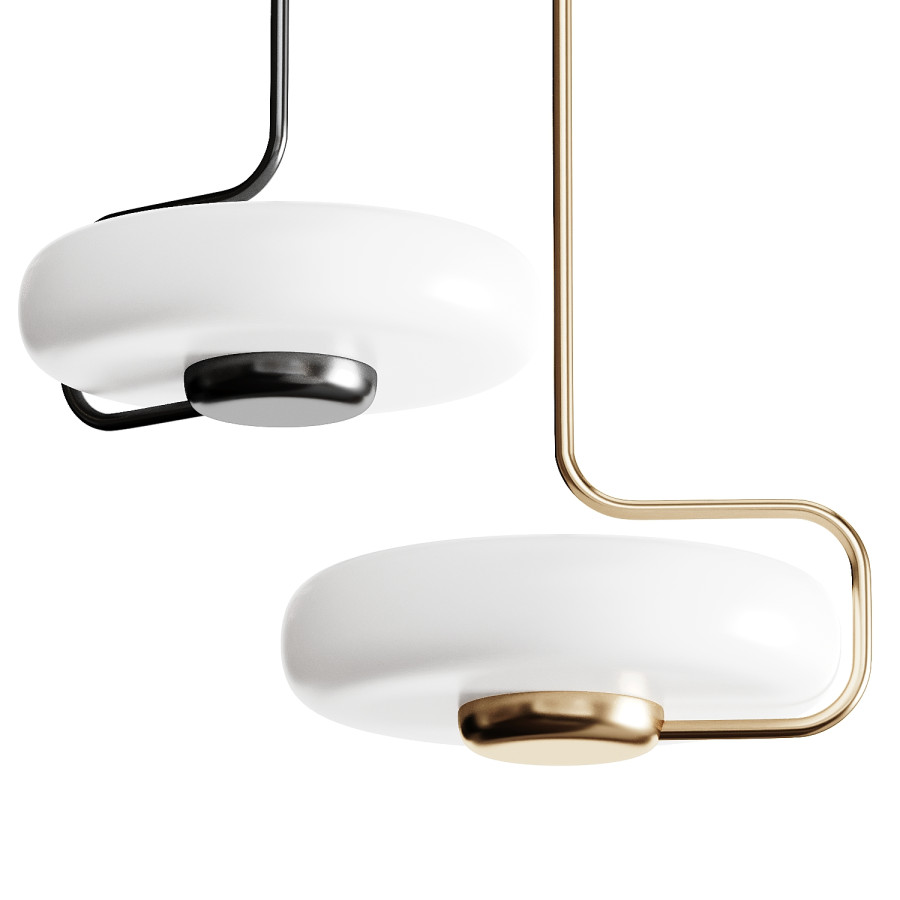 Kdln Tratto Pendant Lamp - 3D Model for VRay, Corona