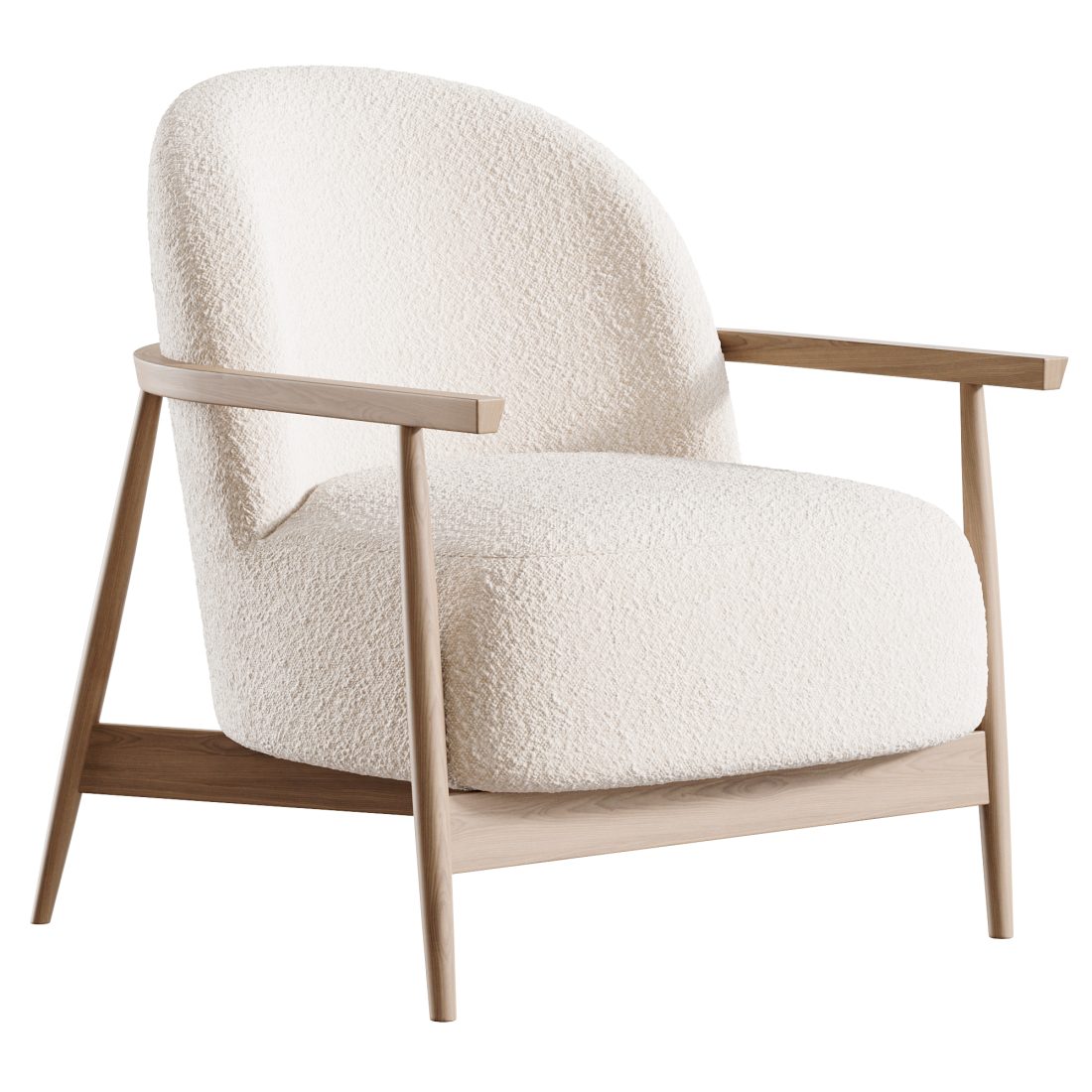 Casper Lounge Chair 3D Model for Corona | CGMood
